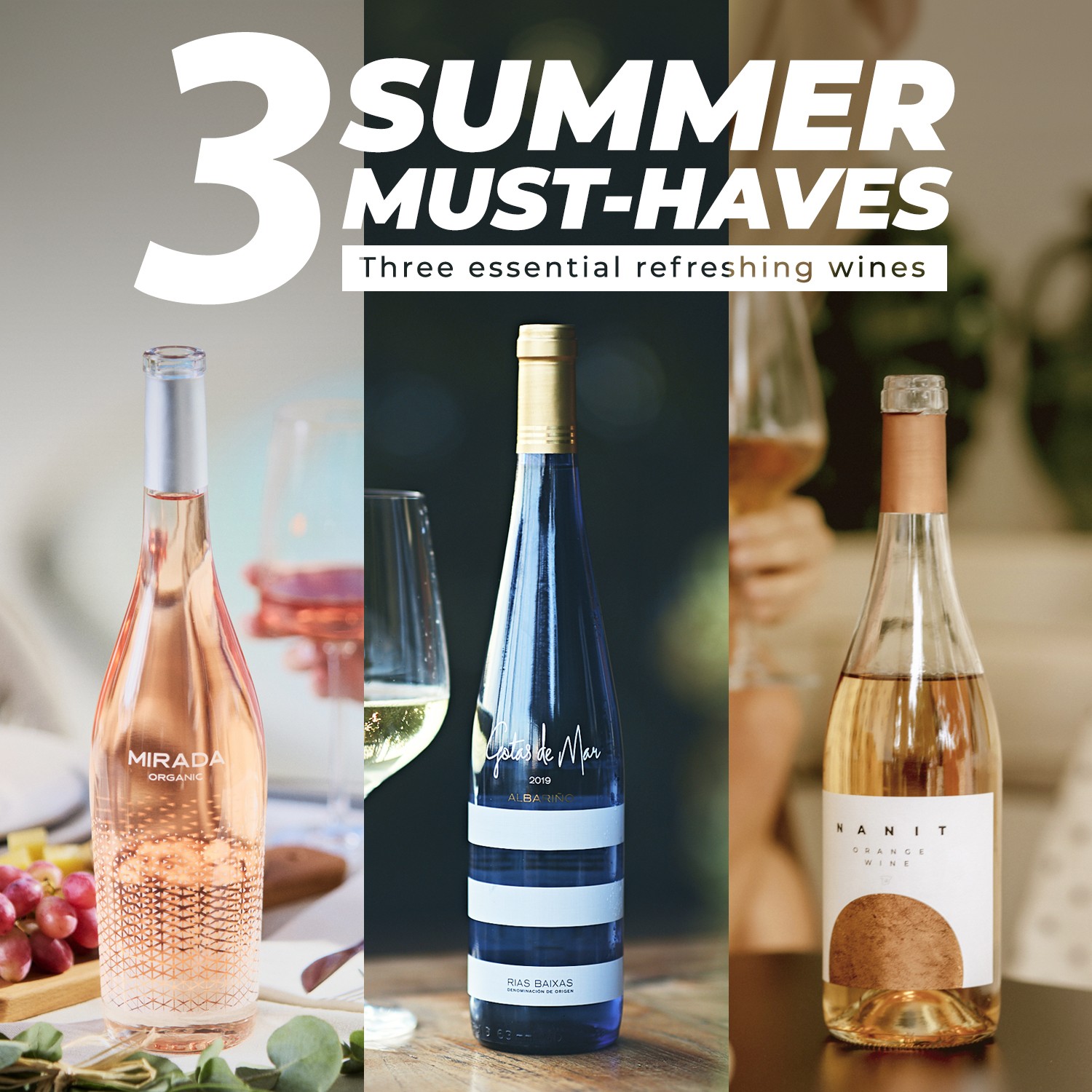 Discover the Top 3 Summer Wines hammeken cellars